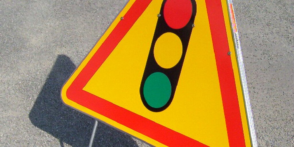 Panneau de chantier AK17 FEUX TRICOLORE