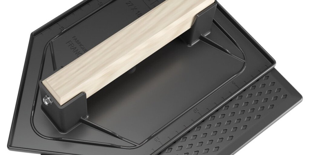 Taloche en PS Choc pointue plateau alvéolé