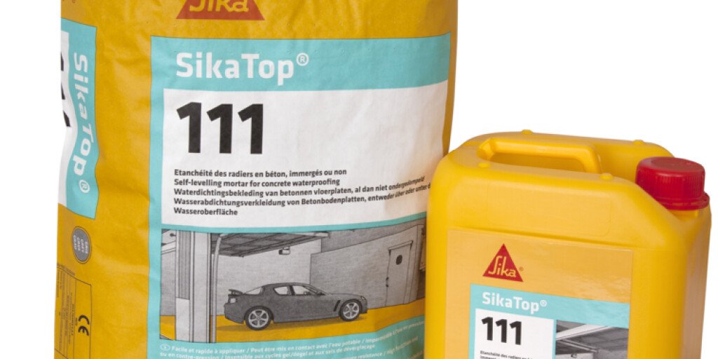 Mortier autolissant pour cuvelage SikaTop-111